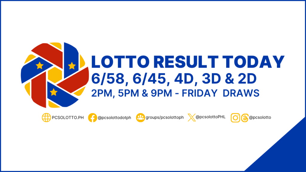 PCSO Lotto Result October 10, 2025 - Lotto Result Today