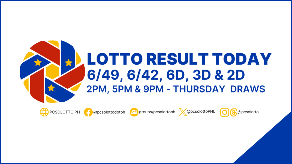 PCSO Lotto Result October 9, 2025 - Php85 Million Jackpot!