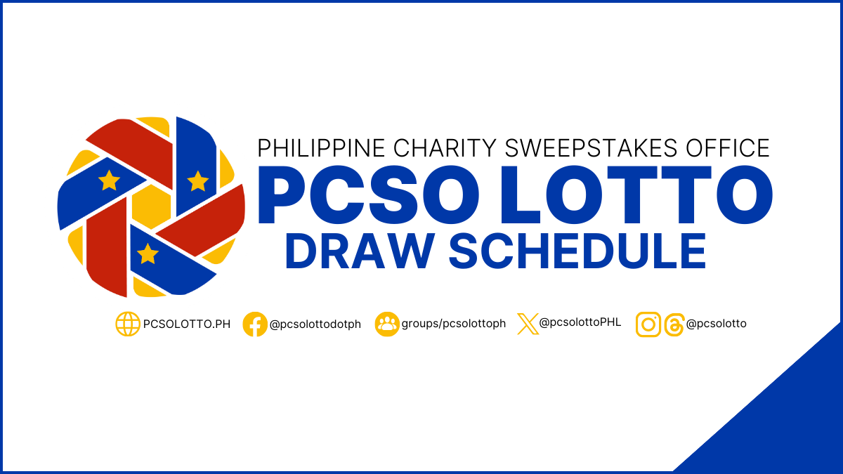 Lotto draw schedule Christmas 2023, New Year - Lotto Result Today